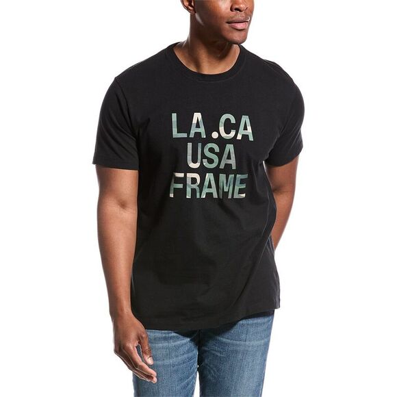 Frame Denim | Shirts | Frame Denim Camo Graphic Tshirt | Poshmark